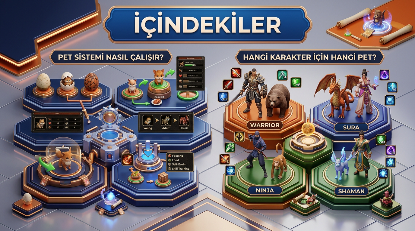Metin2 Pet Sistemi Rehberi 2026: En İyi | PvPServer.net Blog